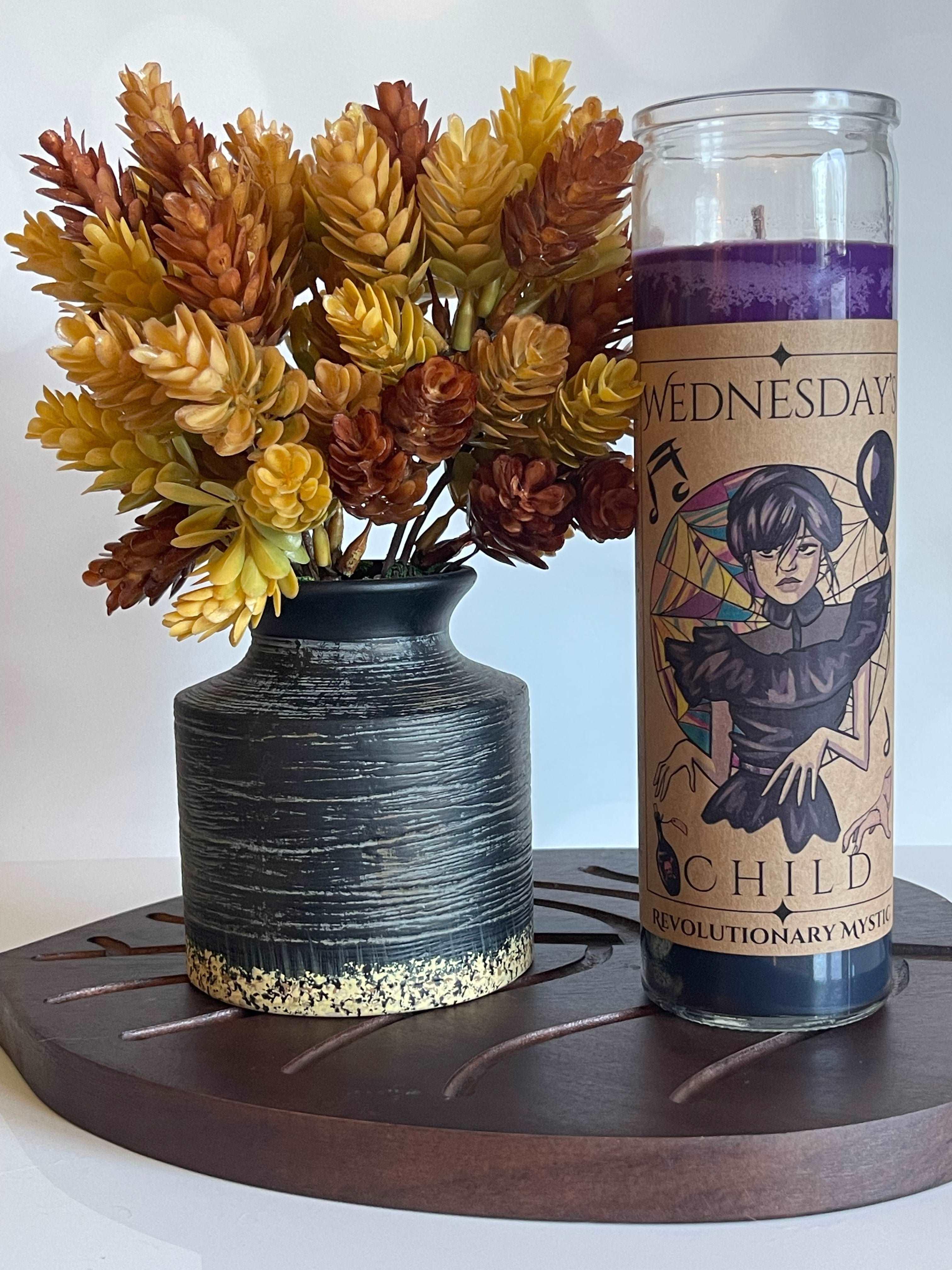 Wednesday's Child Candle – Revolutionary Mystic